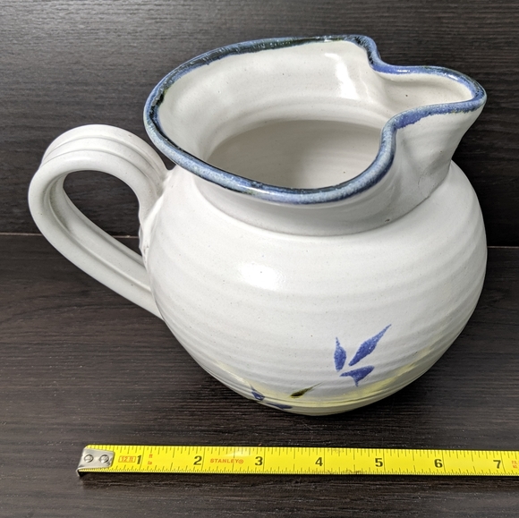 Studio B Pottery - Thorpe | Kitchen | 32oz Pitcher Artist Signed Art ...
